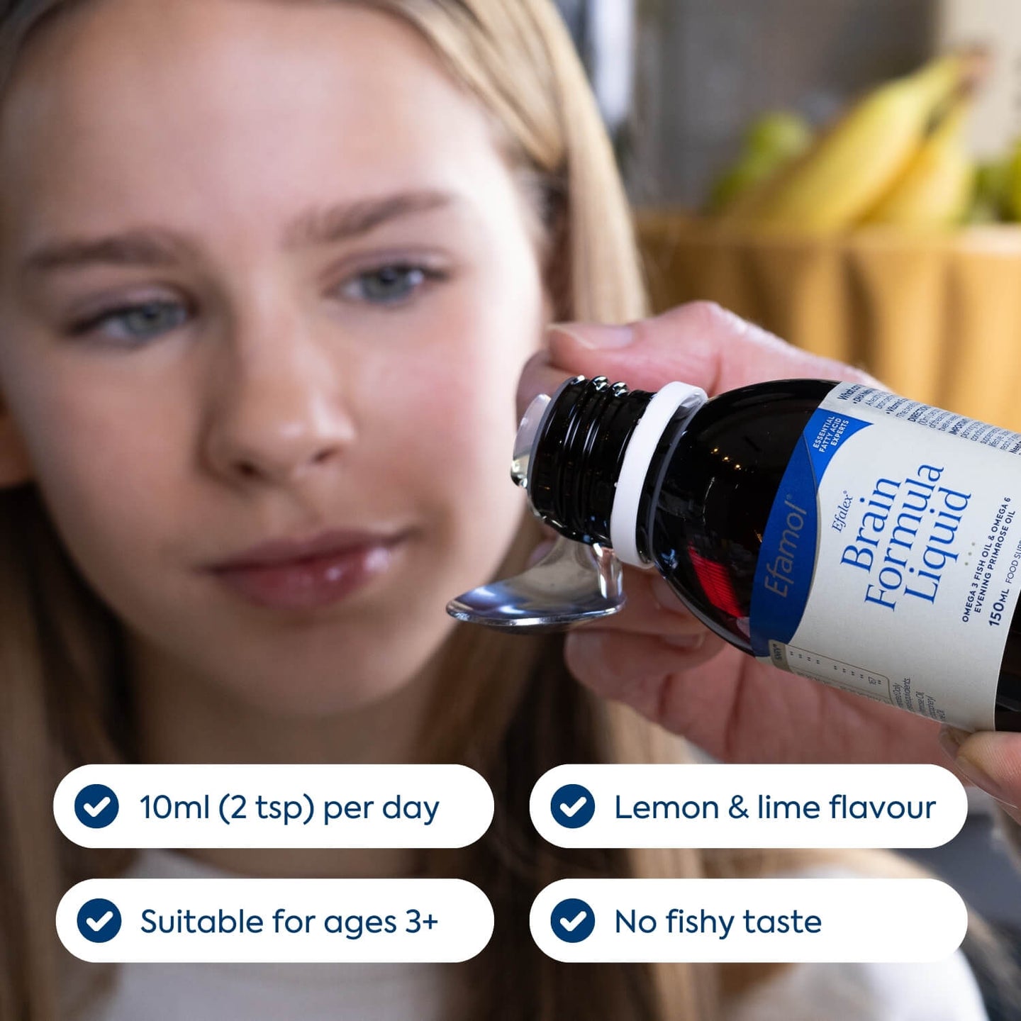 Efalex Brain Formula Liquid – Omega-3 DHA, EPA & Omega-6 GLA for Brain ...
