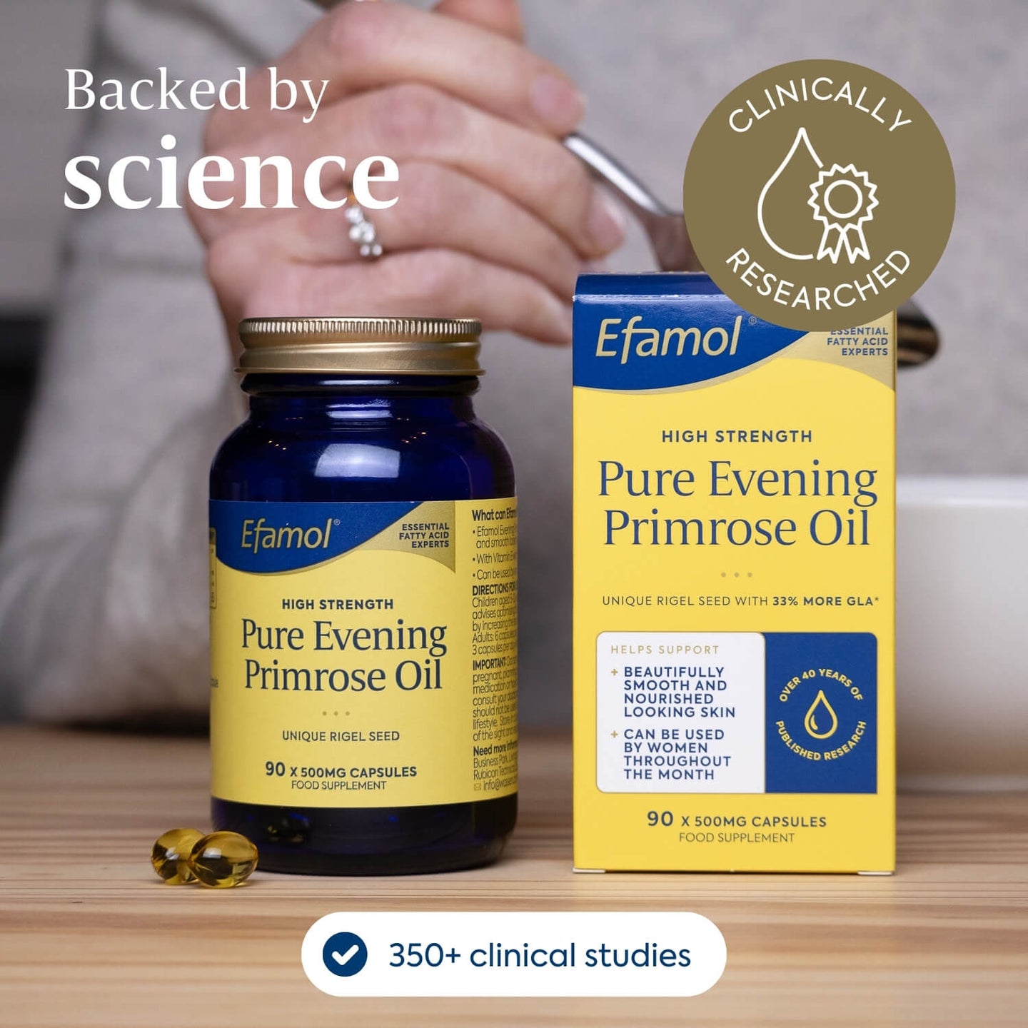 High Strength Pure Evening Primrose Oil - Efamol