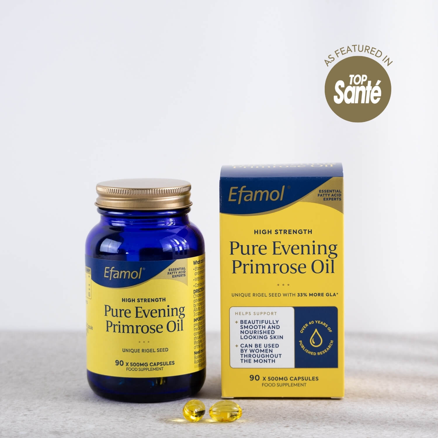 High Strength Pure Evening Primrose Oil - Efamol